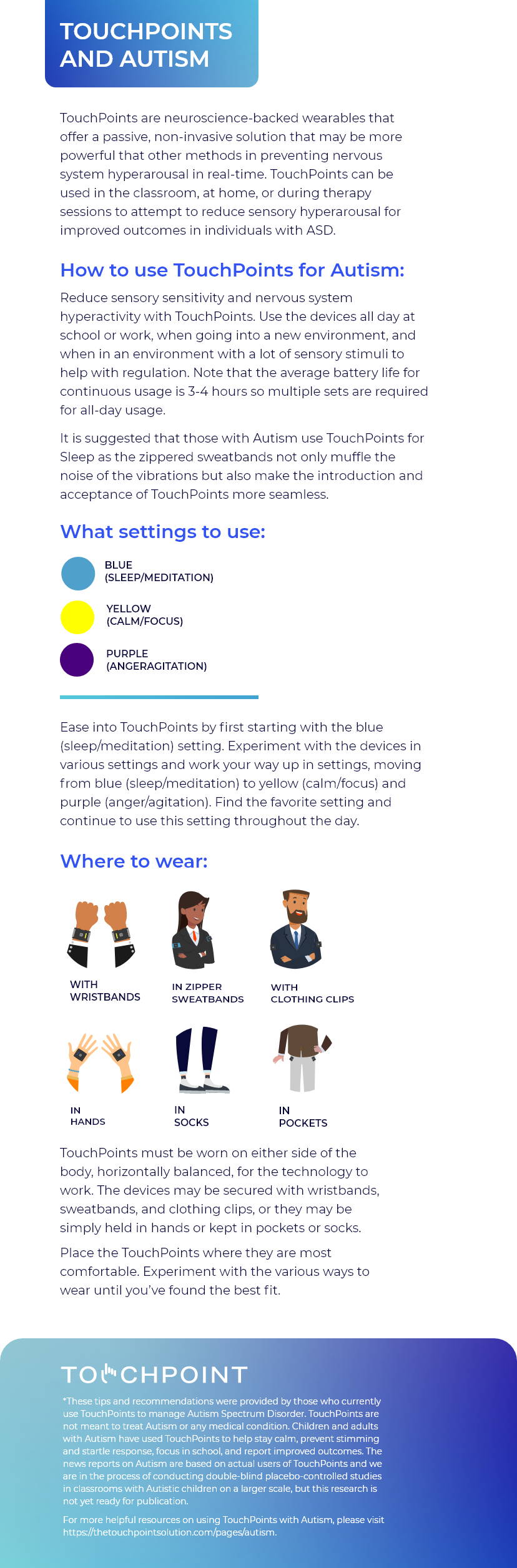 Autism and TouchPoints™ | Managing Autism – TheTouchPoint Solution™